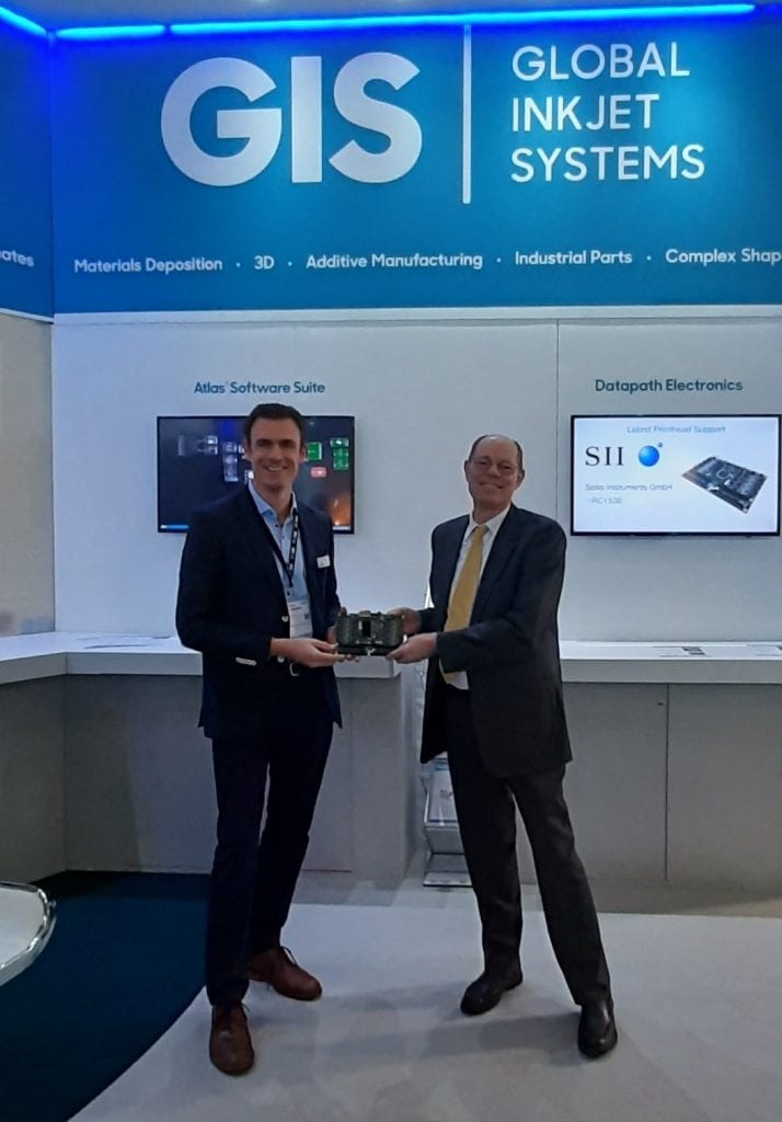 GIS and Seiko collaborate on the Seiko RC1536 Printhead - Global Inkjet ...